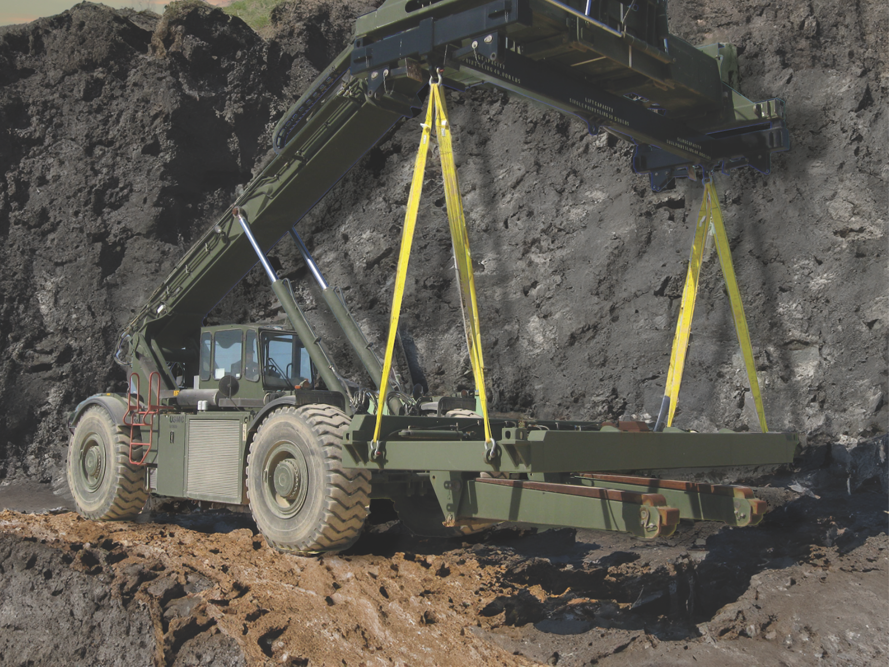 RTCH RT240 Defense Line - IRTC - Rough Terrain Container Handler Center